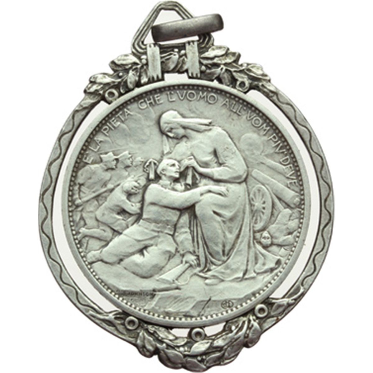 Vittorio Emanuele III (1900-1943) 2 lire 1915, Croce Rossa.