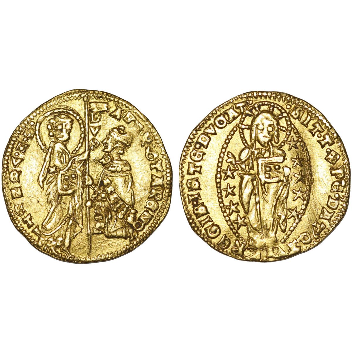 Italy. Crusaders States. Achaea. Robert d‘Anjou (1346–1364). AU Ducat ...
