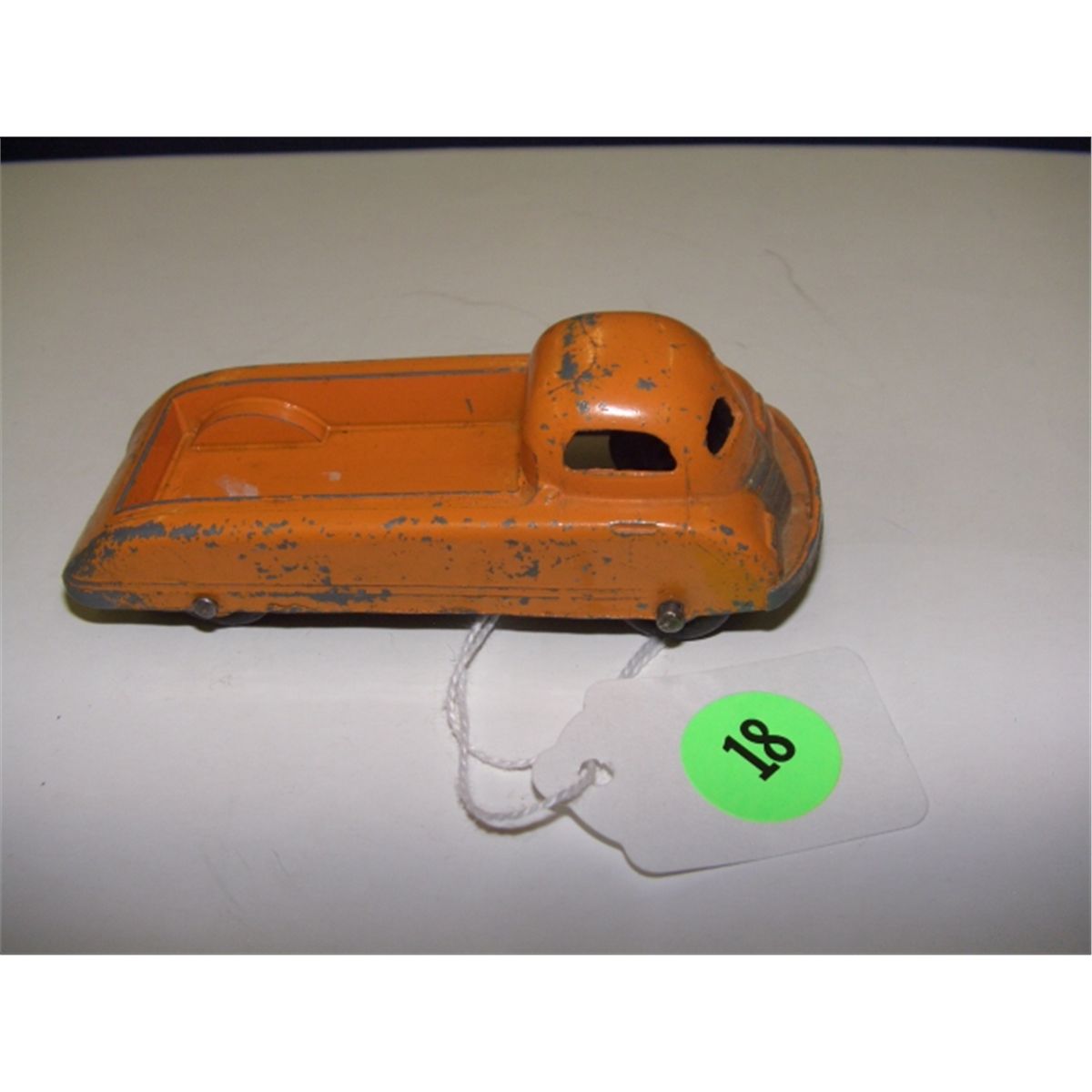 vintage childs metal toy truck / van by Tootsie