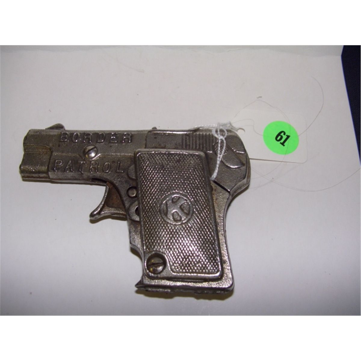 vintage Kilgore? circle K border patrol cap gun