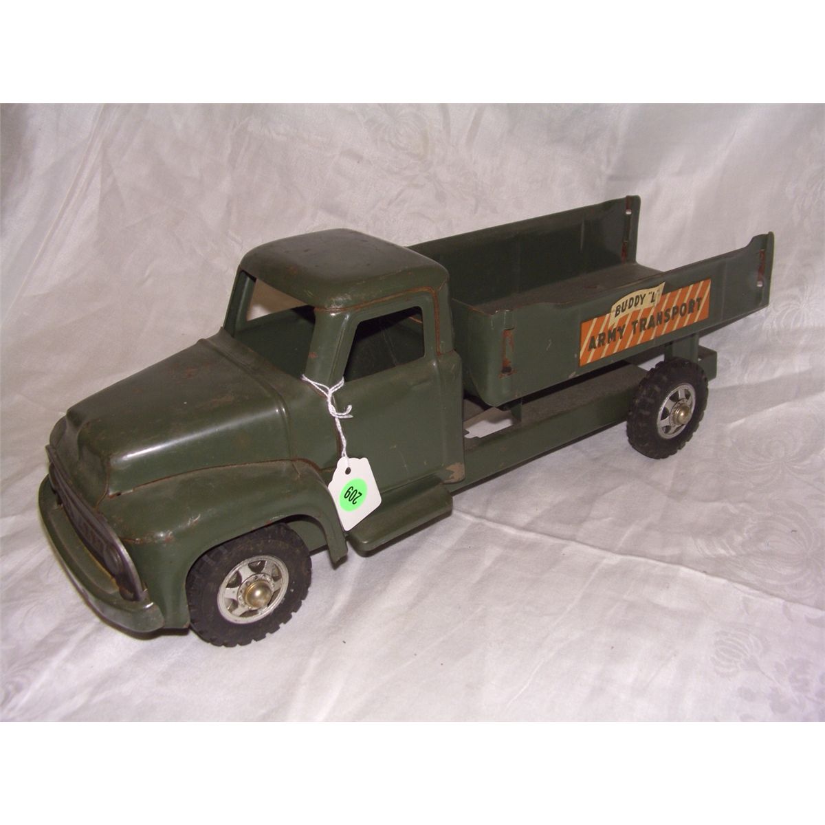 20" Buddy L Army Transport truck 1955