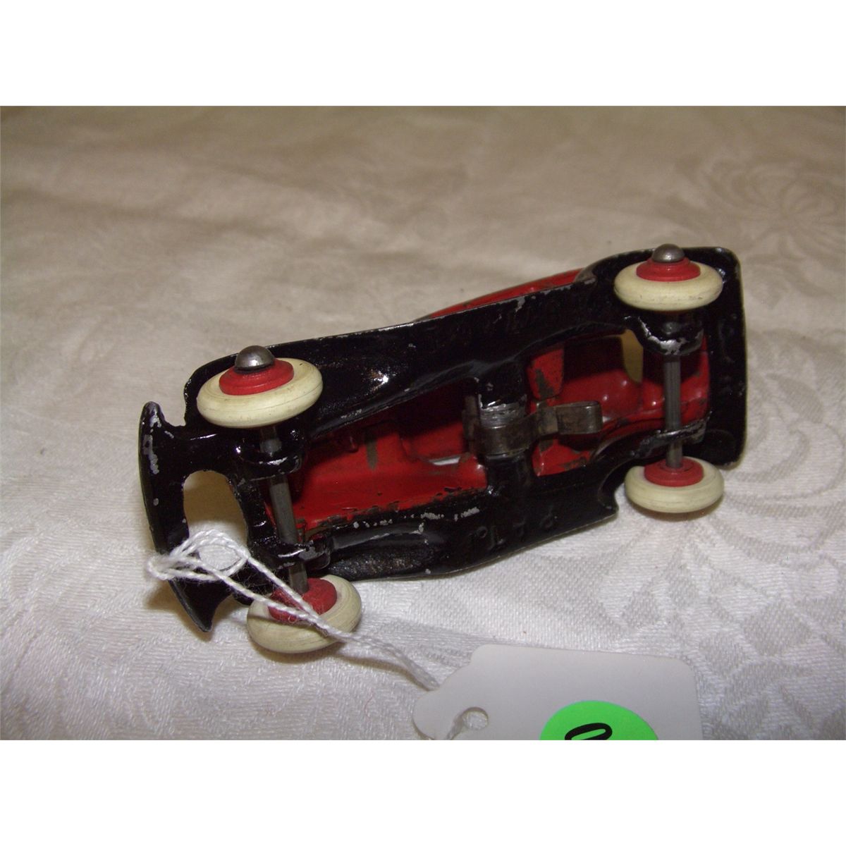 antique cast iron toy car AC Wialliams