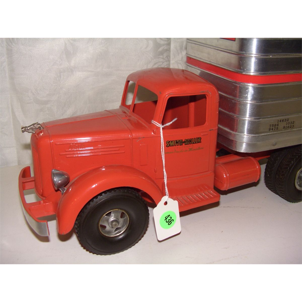 27" Smith Miller P.I.E. Semi truck and trailer redone