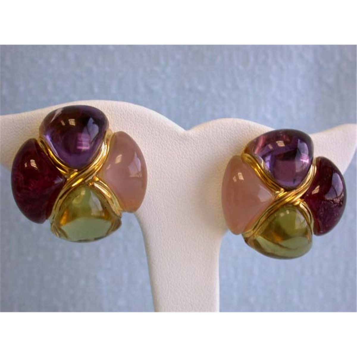 Laura Munder 18k Yellow Gold Earrings