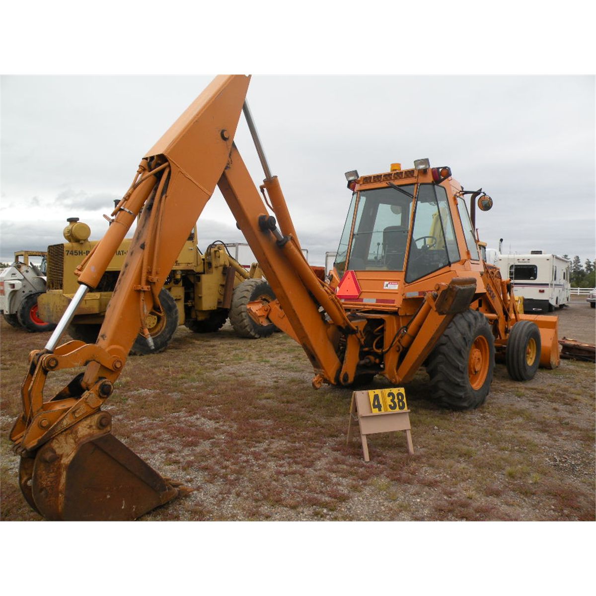 1986 Case 680K Backhoe SN 9160738