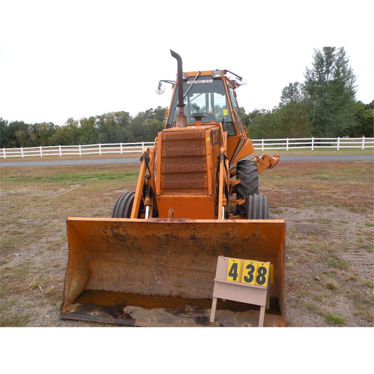 1986 Case 680K Backhoe SN 9160738