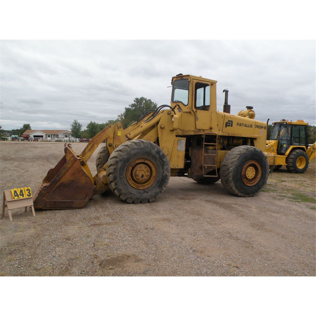Fiat Allis Wheel Loader 745H-B SN 1065