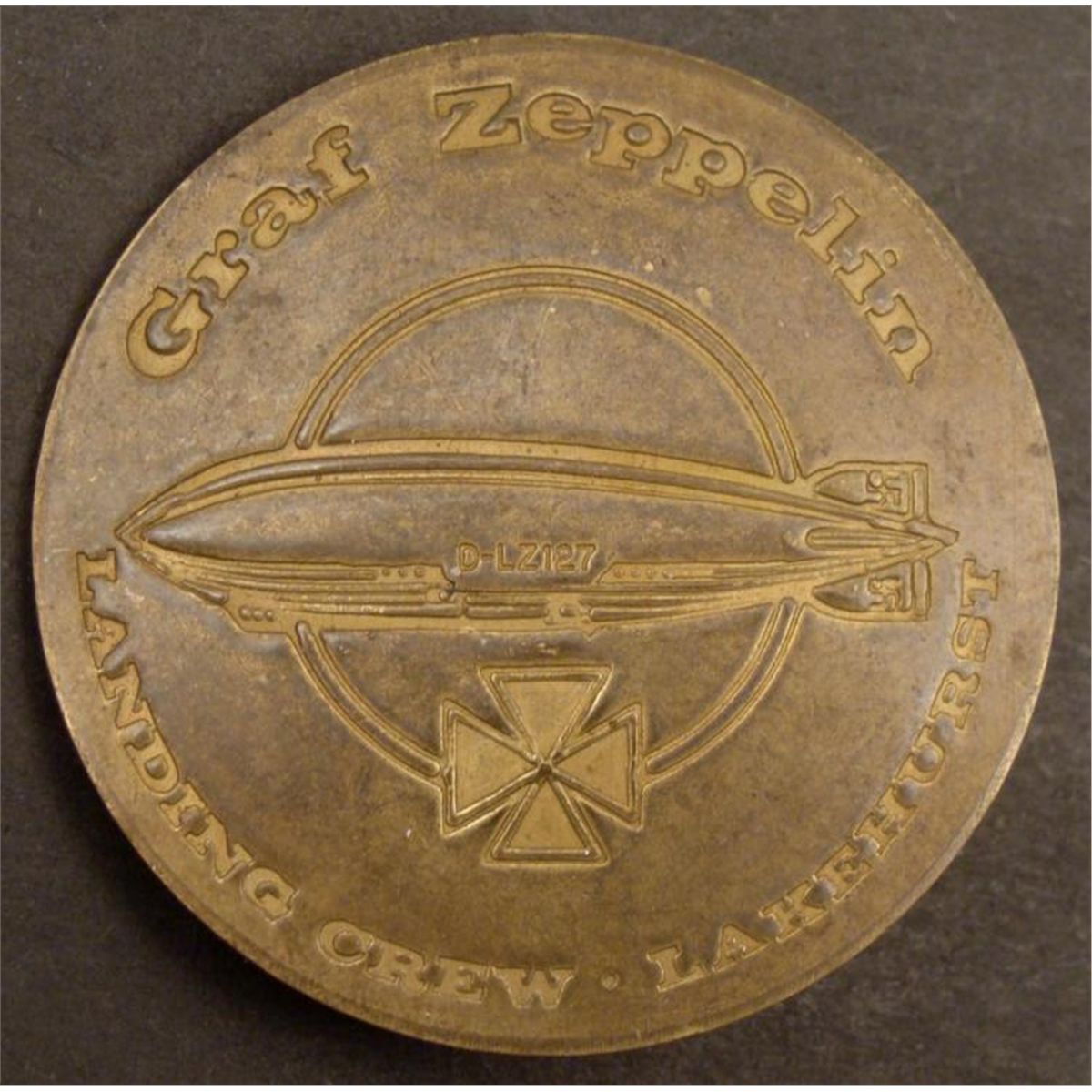 GRAF ZEPPELIN LANDING CREW-LAKEHURST BADGE