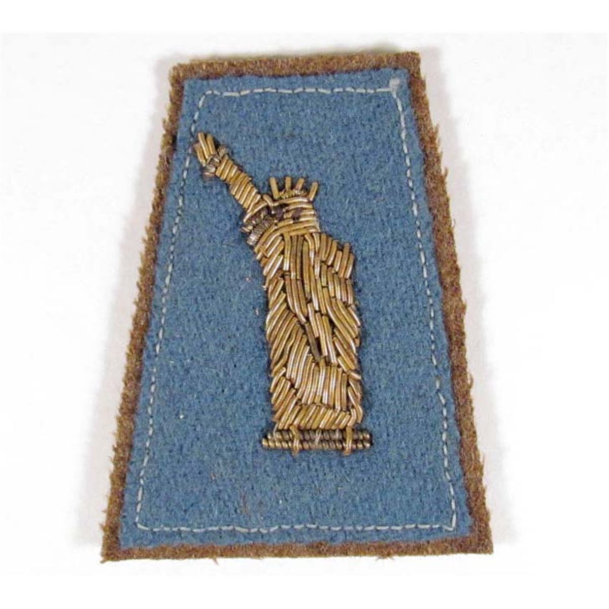 US ARMY 77TH DIVISION STATUE OF LIBERTY SHOULDER PATCH
