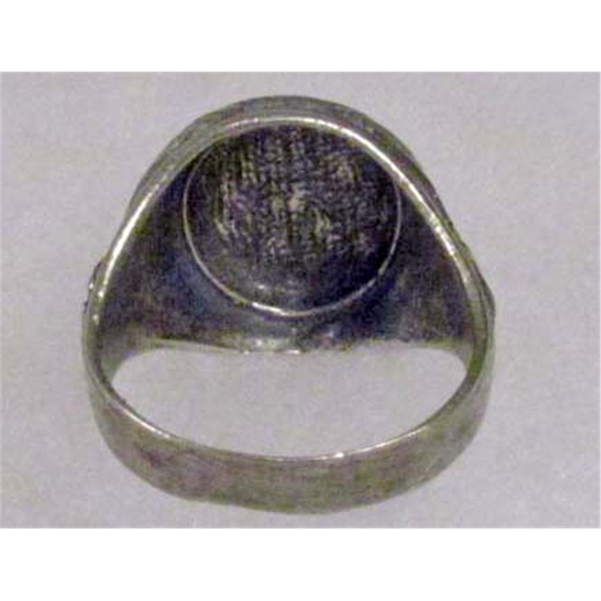 GERMAN NAZI IRON CROSS ENAMELED RING