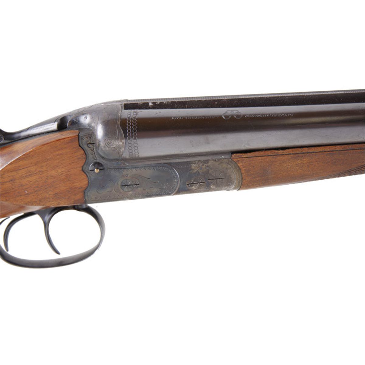 J P Sauer 12 ga SN:463746 Made in West Germany, double BBL shotgun, 27 ...