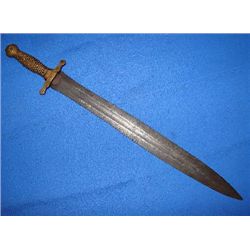RARE CONFEDERATE FOOT ARTILLERY SWORD by LOUIS FROELICH of North Carolina