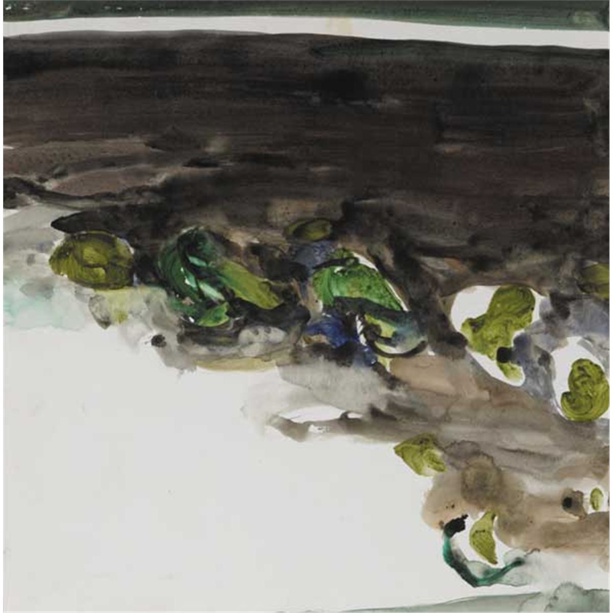 Barrie Cooke HRHA (b.1931) - WHITE TRENCH LAKE, 1979 (FOUR STUDIES)