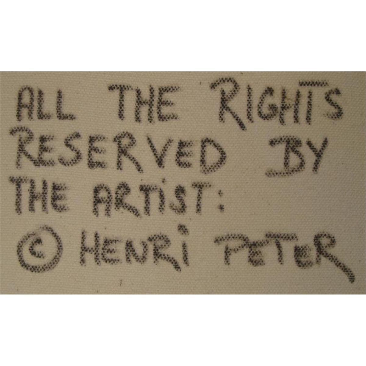 Henri Peter Original Mixed Media Native American Art