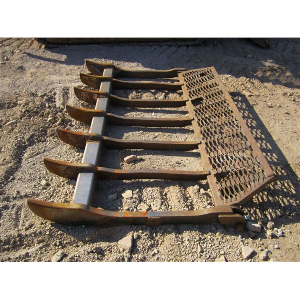 Mann Corp Dual-Pin Brush Rake Dozer Attachment