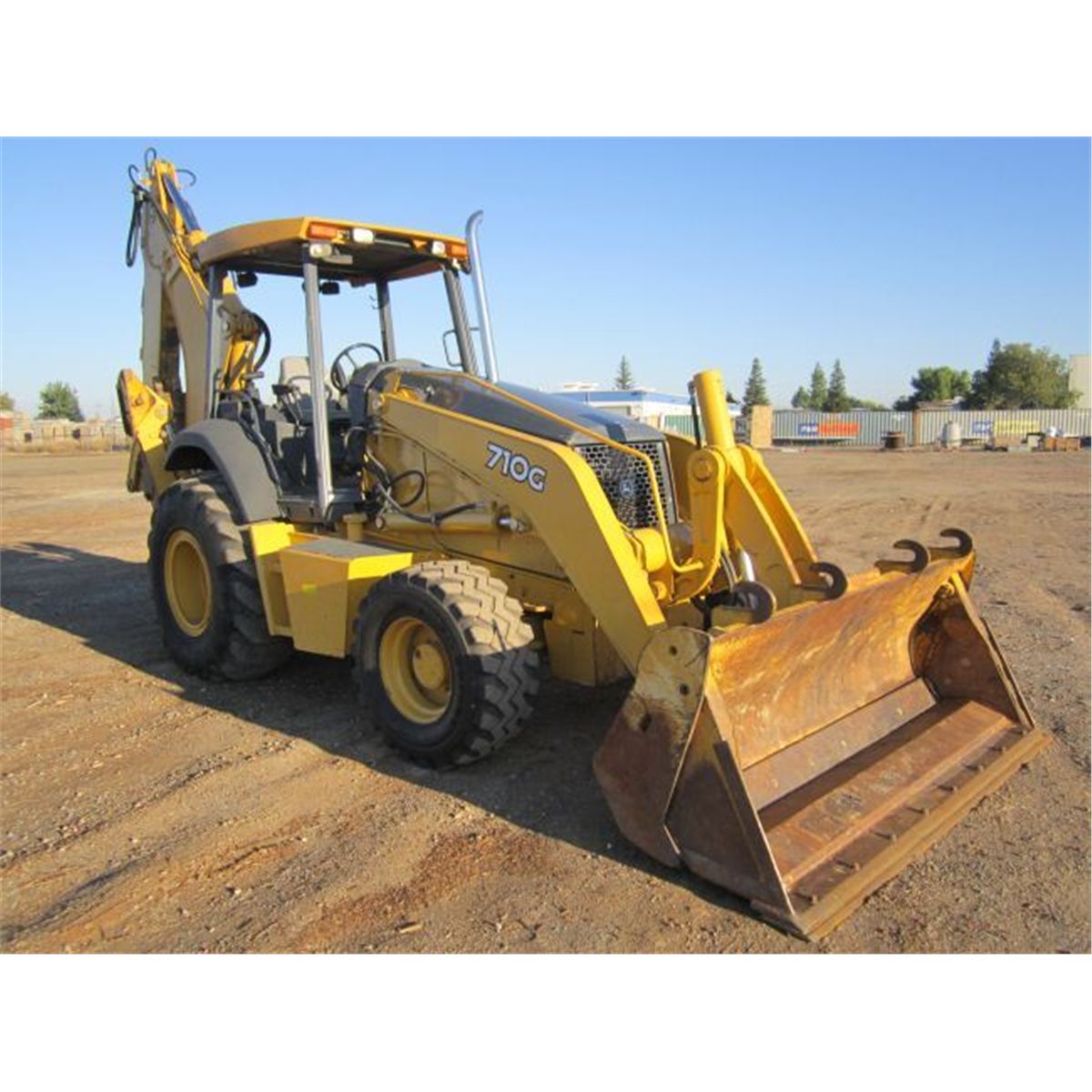 2003 John Deere 710G 4x4 Loader Backhoe