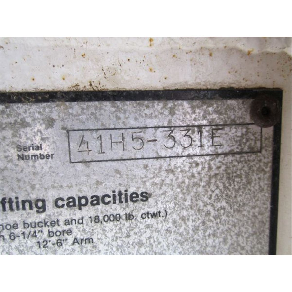 1985 FMC Link-Belt LS 5800 Excavator