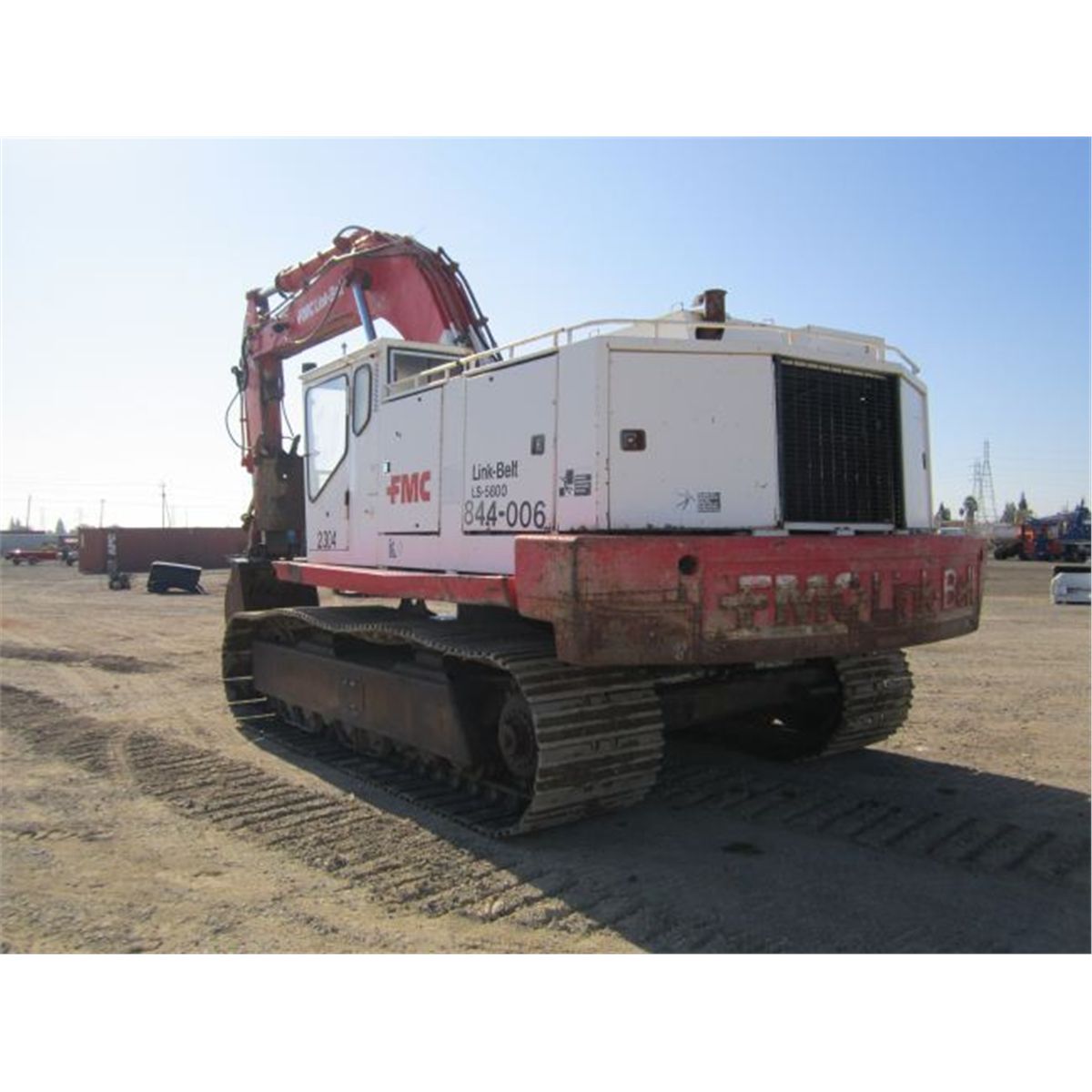 1985 FMC Link-Belt LS 5800 Excavator