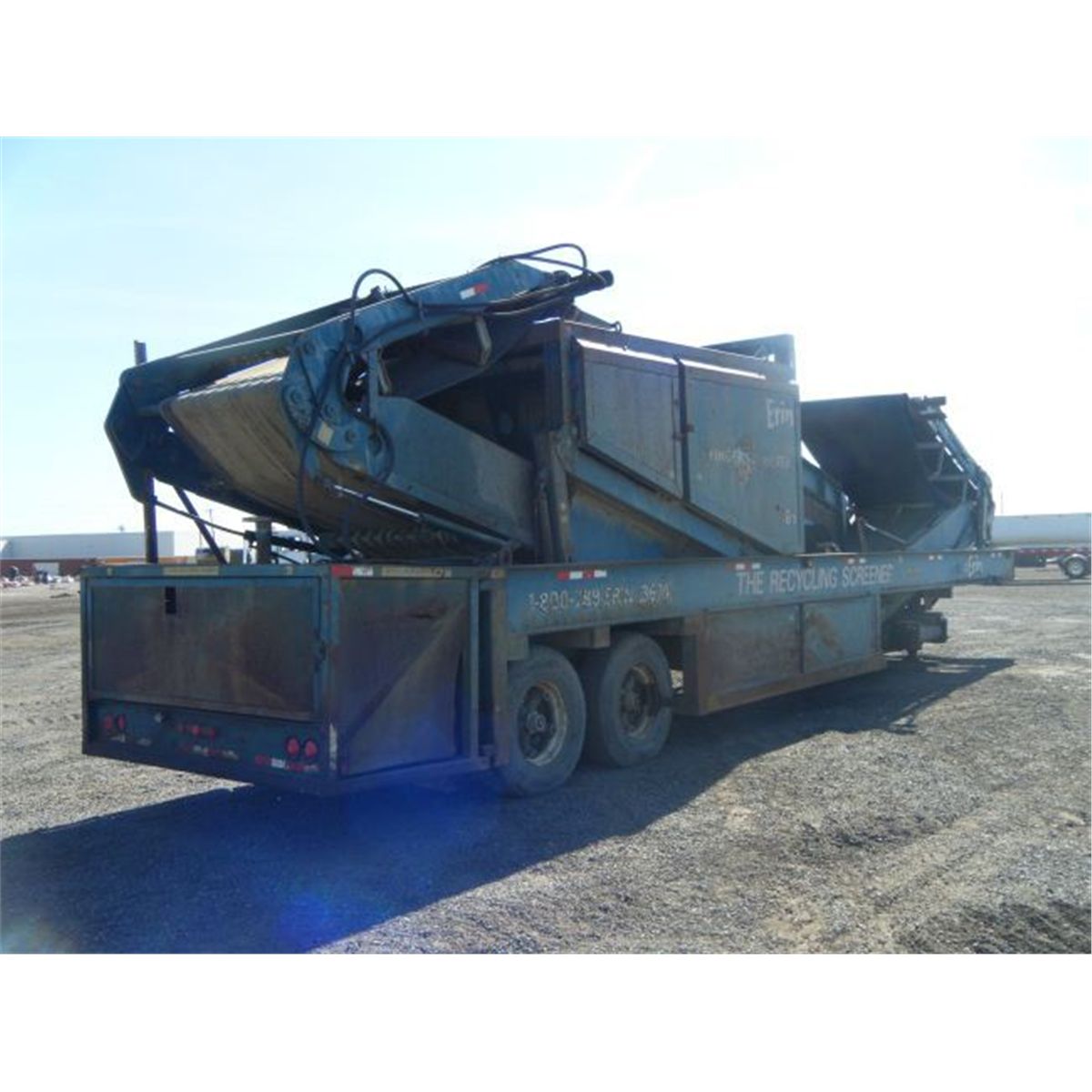 1998 Erin Finger FS-165 T/A Towable Screening Plant