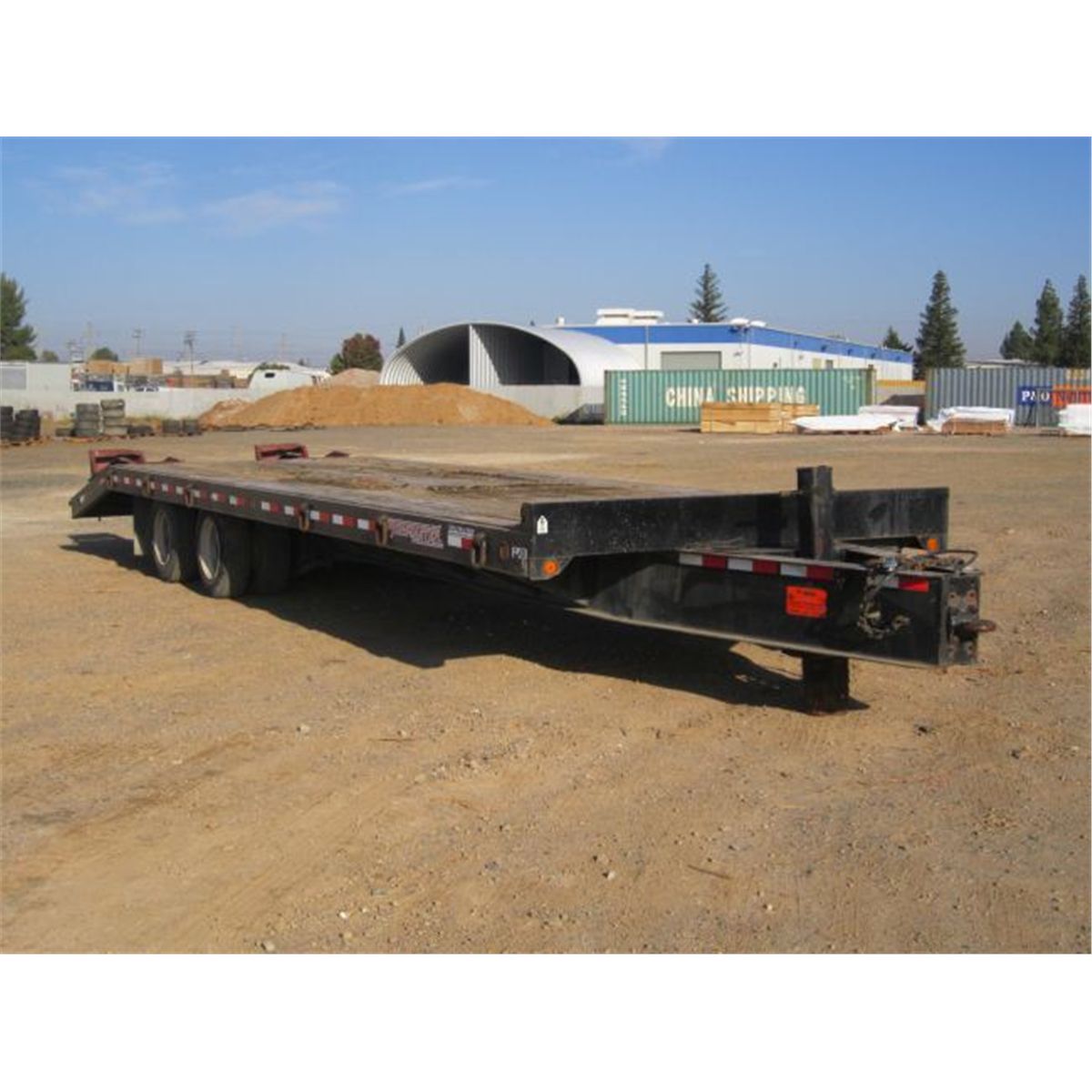 2005 Towmaster T40 T/A Equipment Trailer