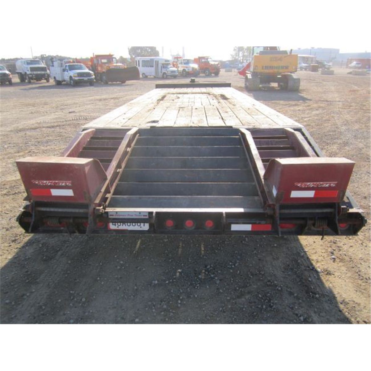 2005 Towmaster T40 T/A Equipment Trailer