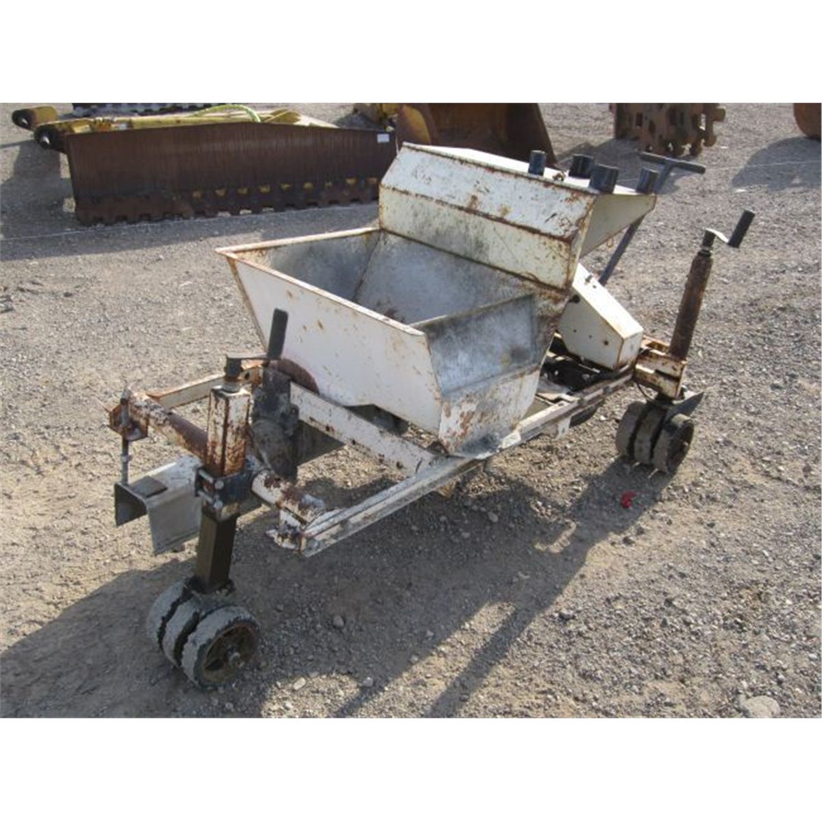 Miller Curbilder Concrete Curb Form Machine
