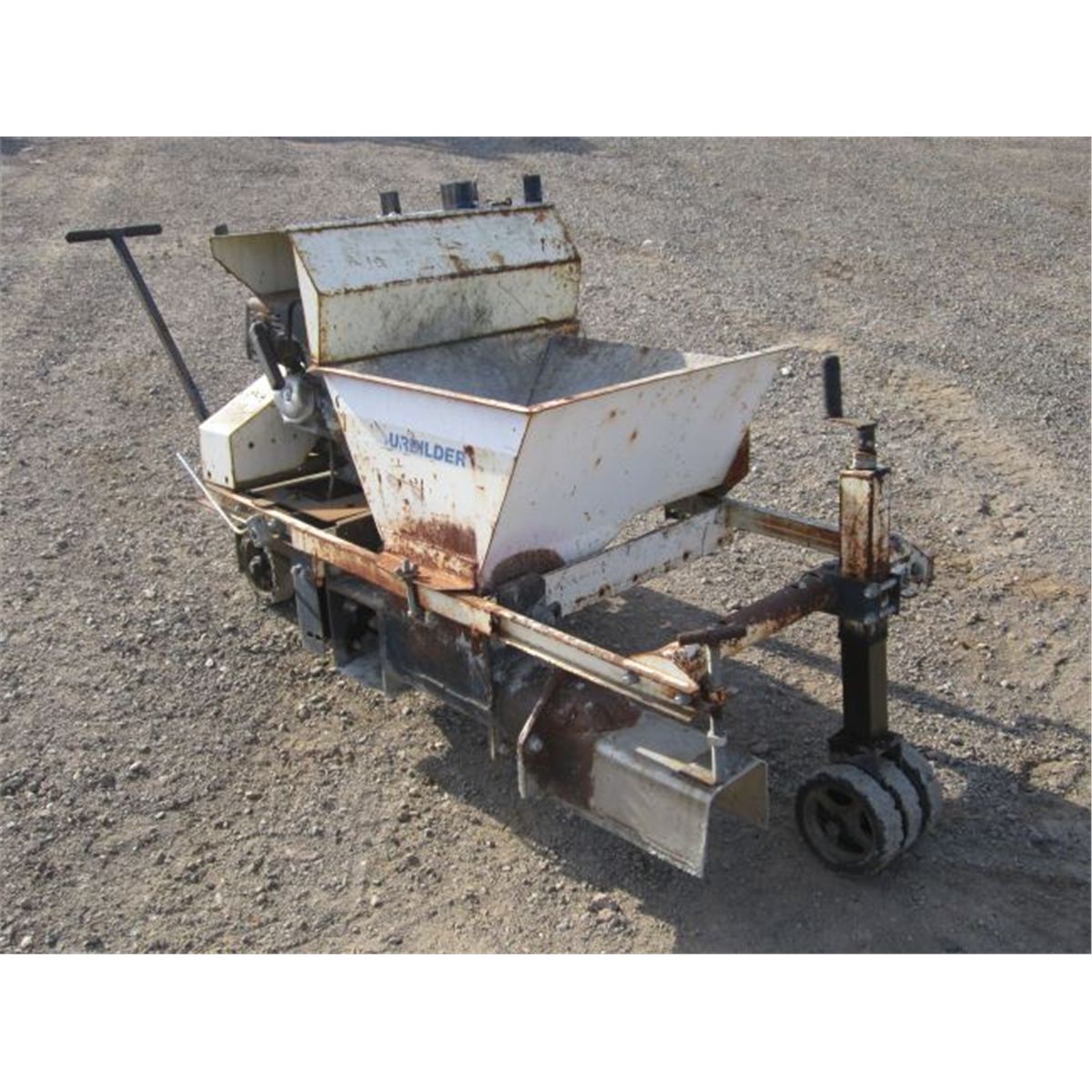 Miller Curbilder Concrete Curb Form Machine