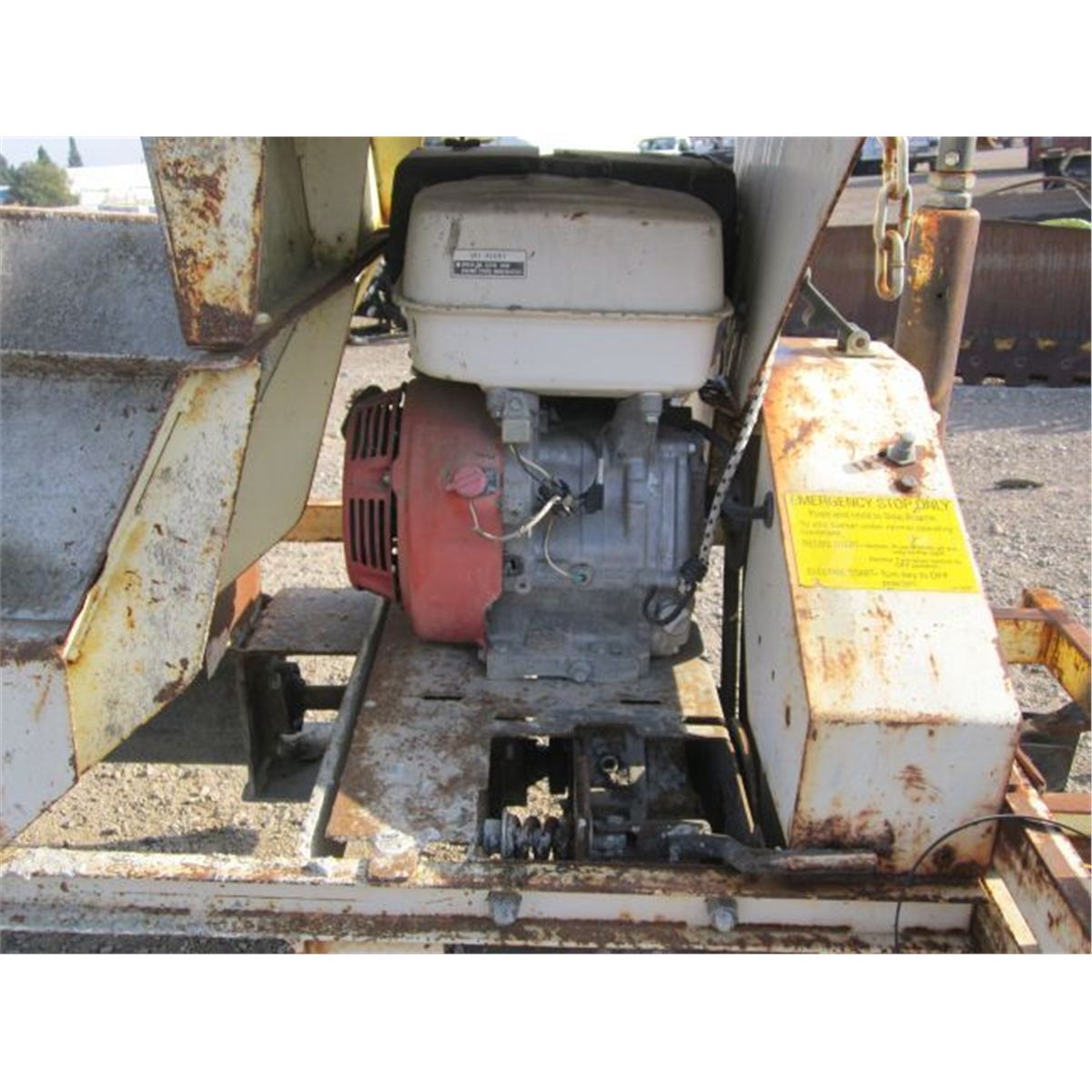 Miller Curbilder Concrete Curb Form Machine