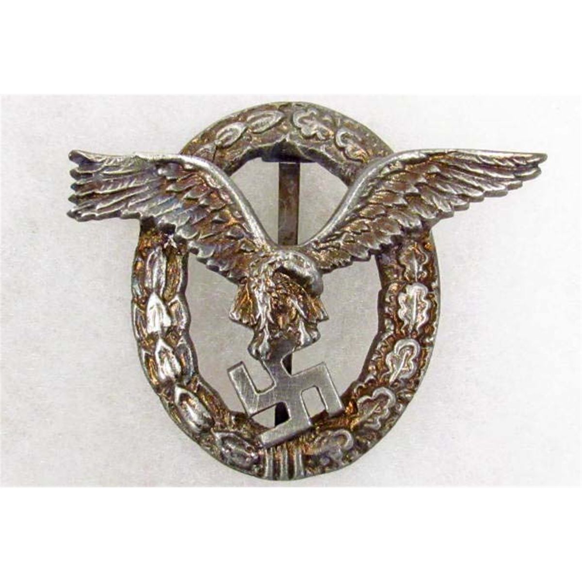 GERMAN NAZI LUFTWAFFE PILOT / OBSERVER BADGE