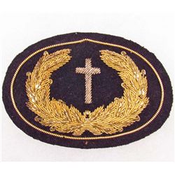 US CIVIL WAR ARMY CHAPLAIN OFFICERS KEPI CAP INSIGNIA