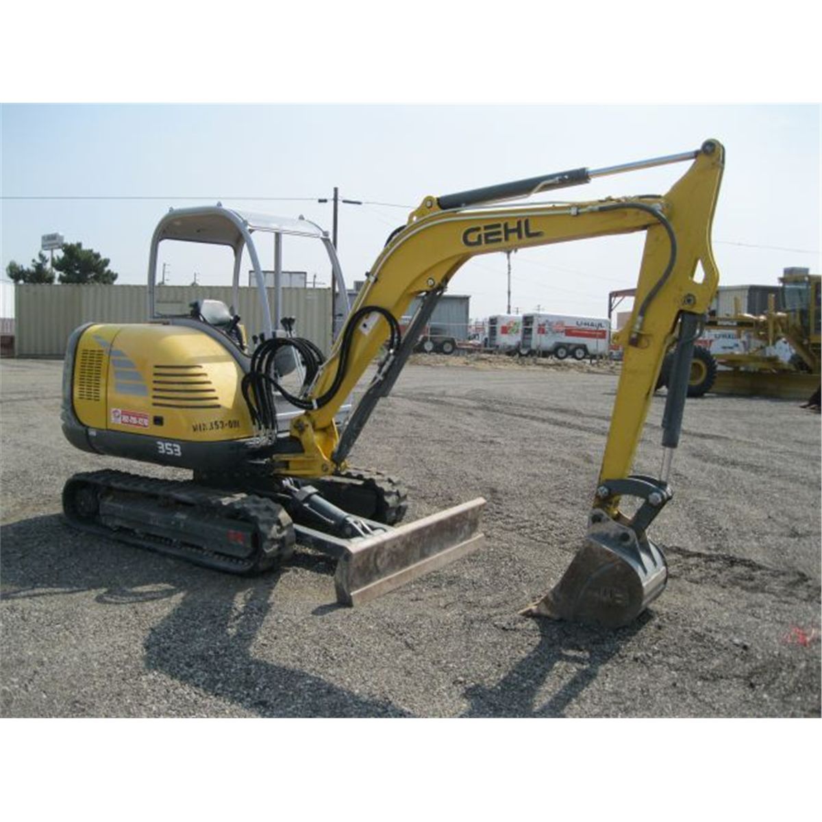 2008 Gehl GE353 Mini Hydraulic Excavator