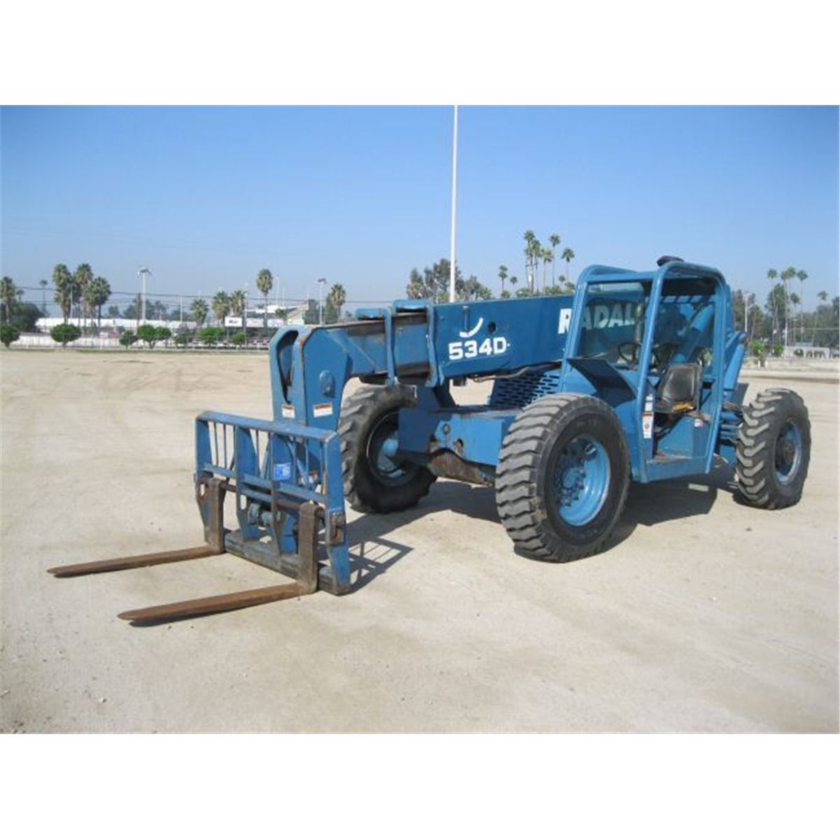 1999 Gradall 534D9-45 4x4 Reach Lift