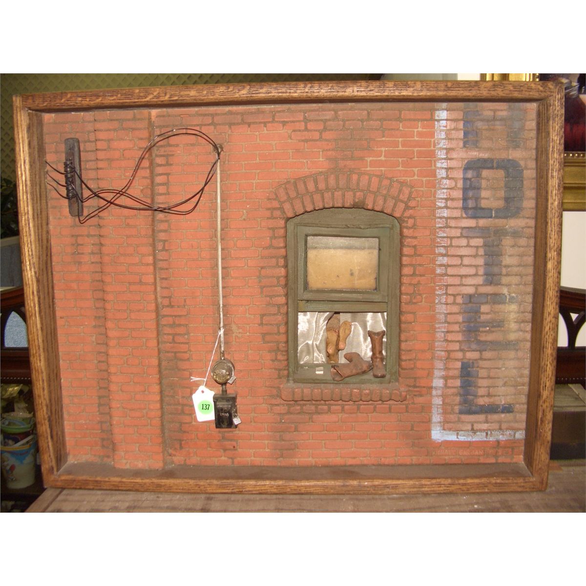 "Limited Edition" Numbered & signed sculpture by Michael Garman, man in ...
