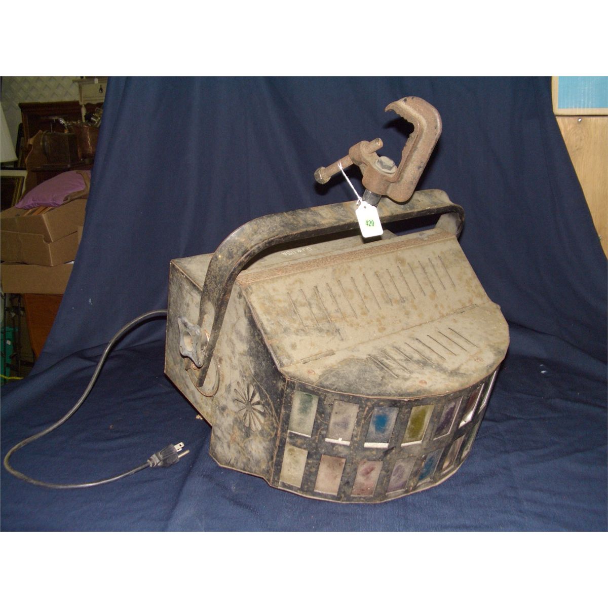 vintage DJ Disco light machine,