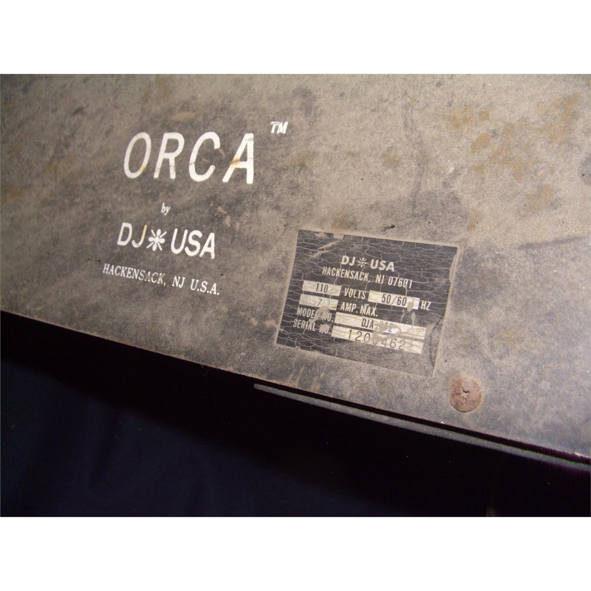 vintage DJ Disco light machine,