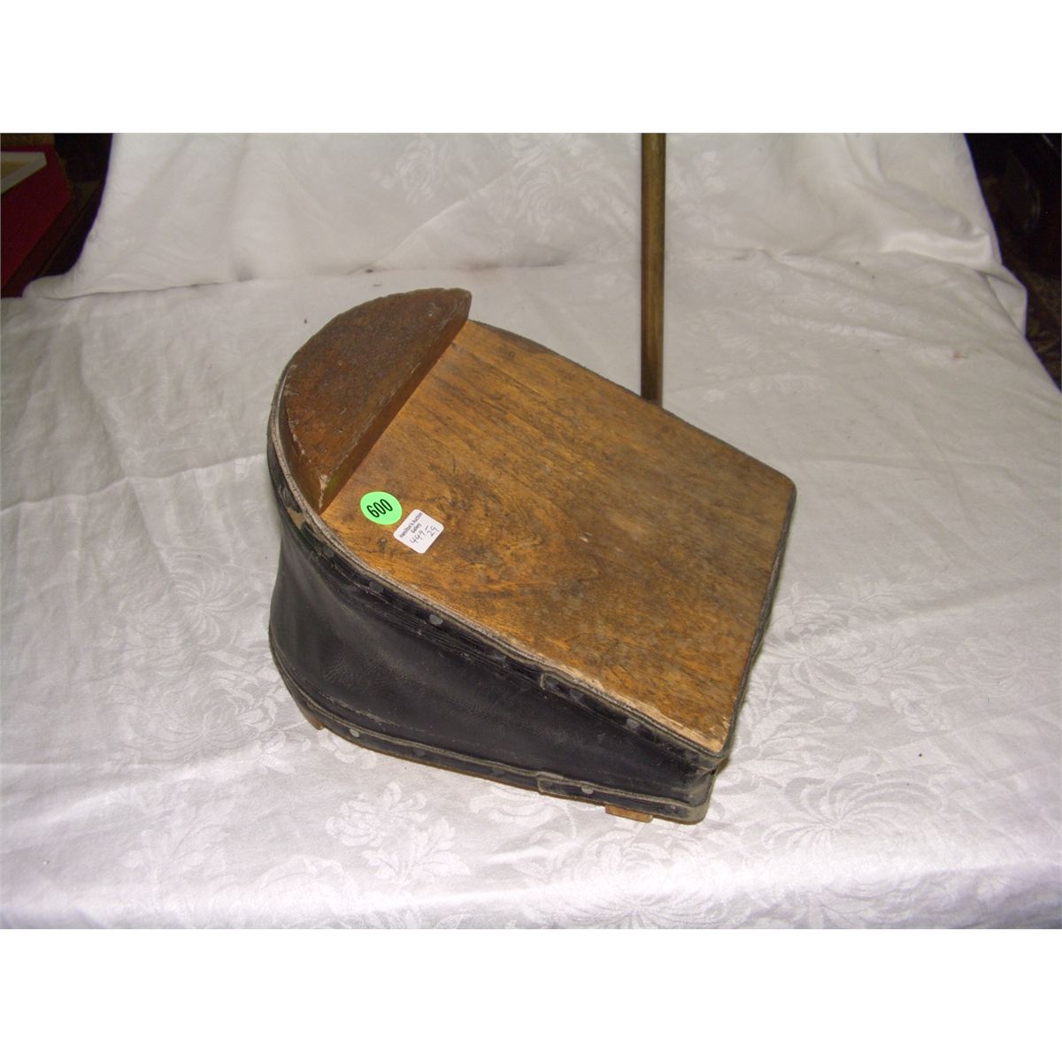 antique brass bellows foot pump for balloons? SSR