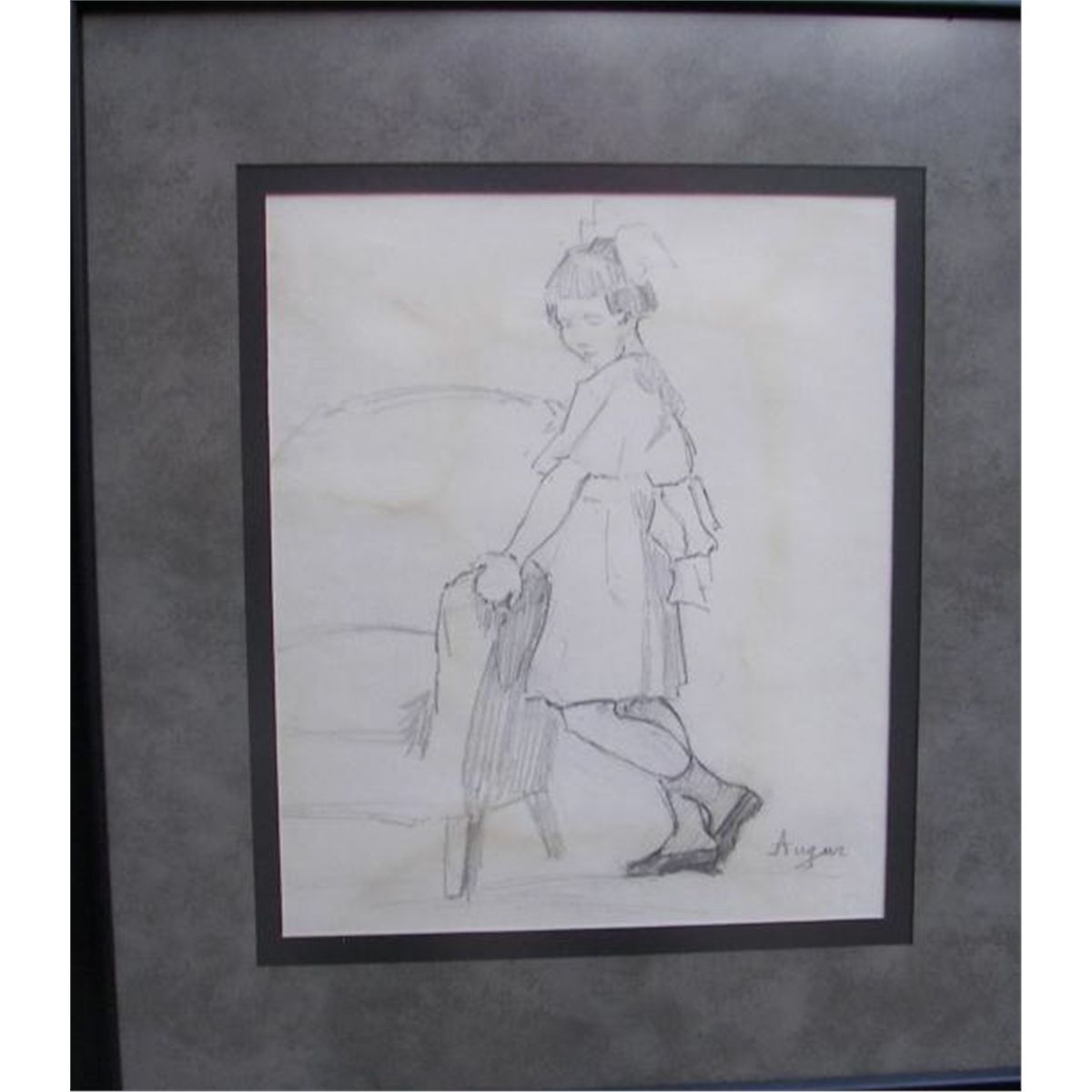 Ruth Monroe Augur, Pencil Drawing