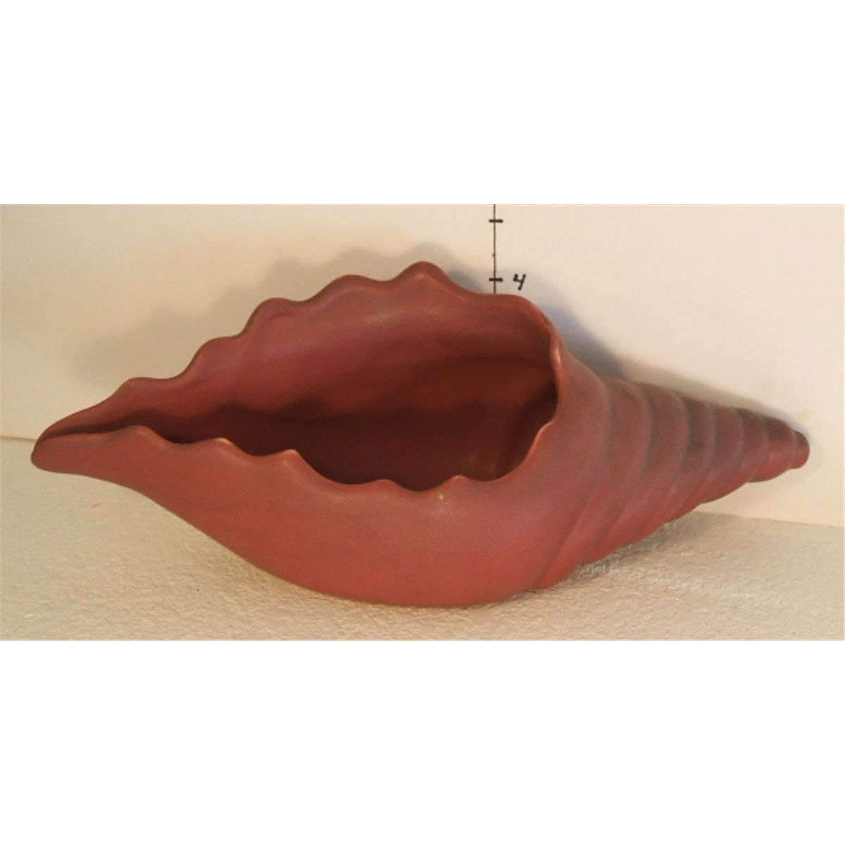 Van Briggle Conch Shell Vase