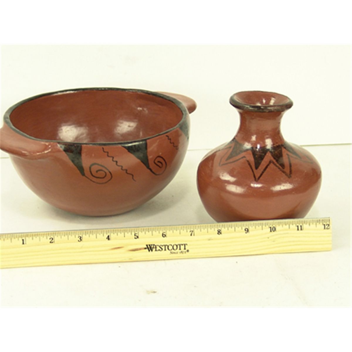 2 Maricopa Pottery Vessels - Ida Redbird