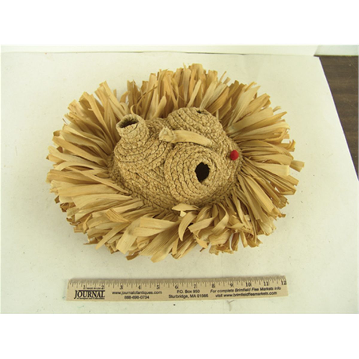 Iroquois Corn Husk Mask- Tinyungwas