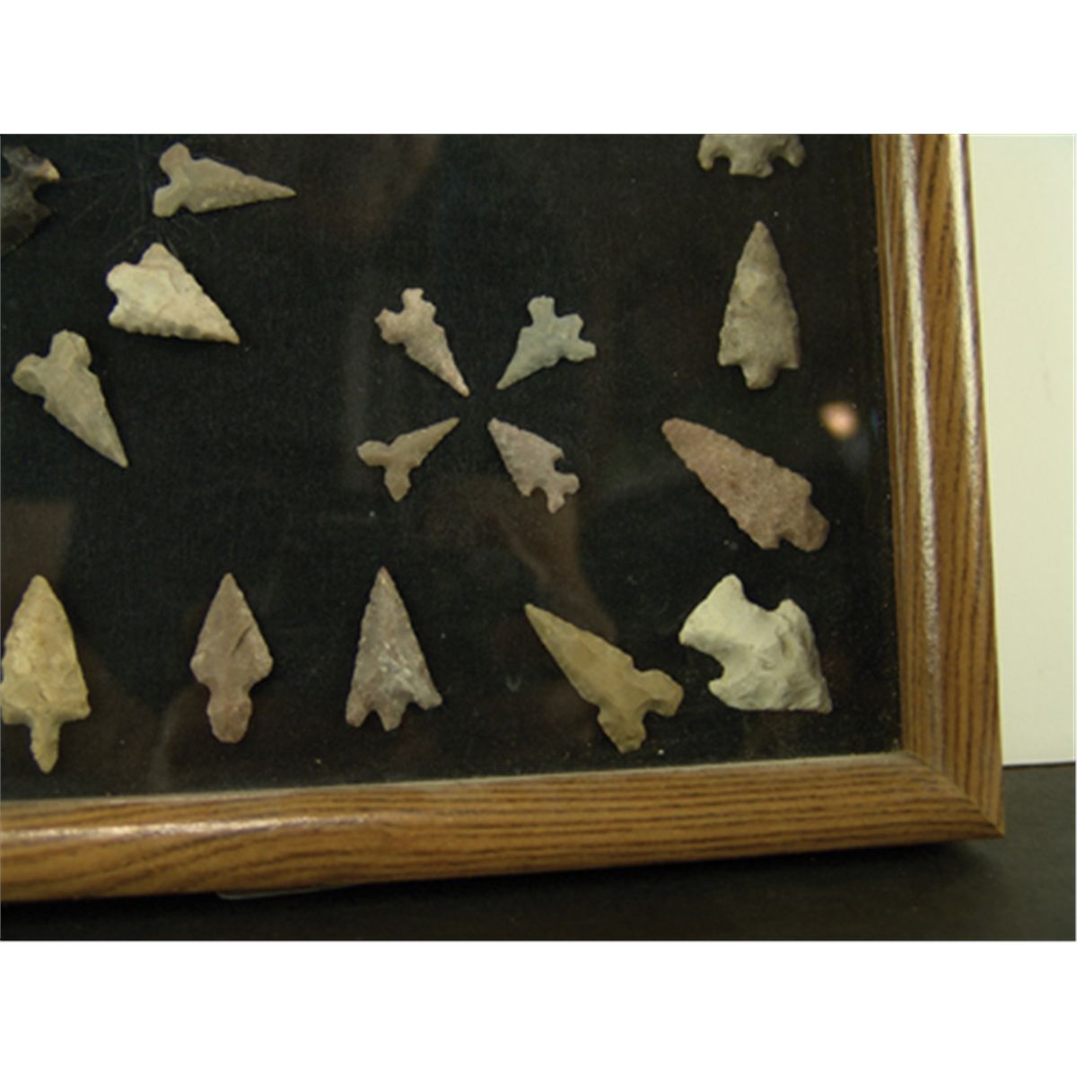 Framed Arrowhead Collection