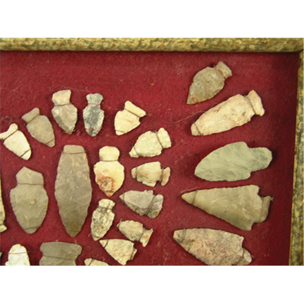 Framed Arrowhead Collection