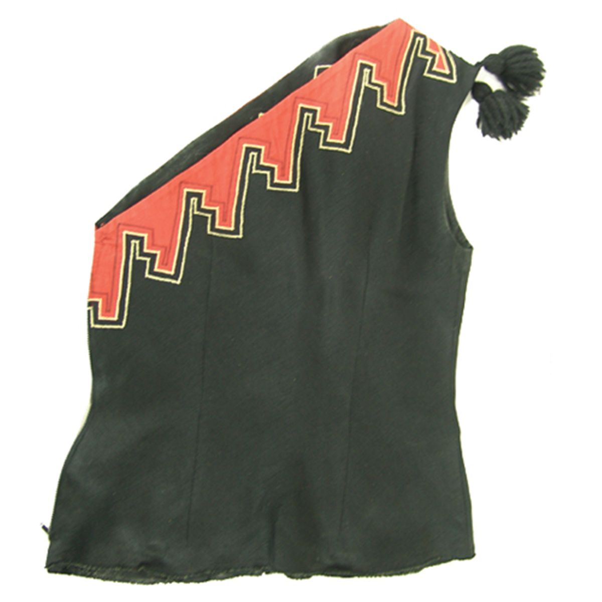 Woven Applique Manta Dress - Theda Rushing