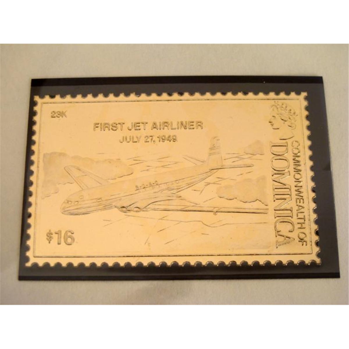 Great Firsts in Aviation 23K Gold Stamp Ltd Ed Album