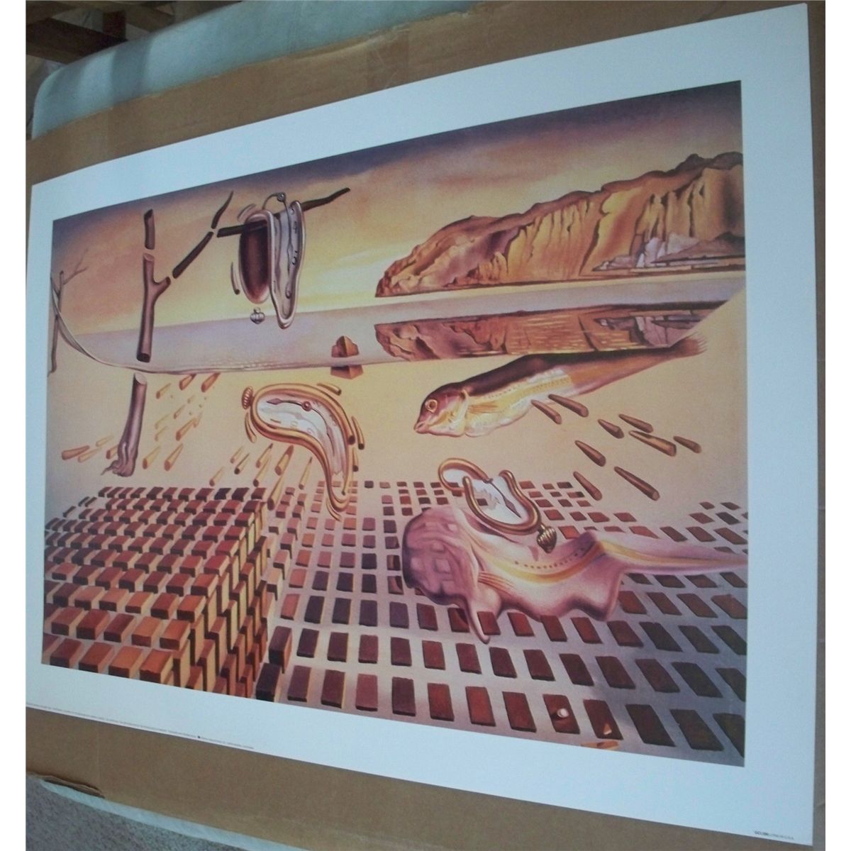 Salvador Dali "The Disintegration of the Persistence of Memory"