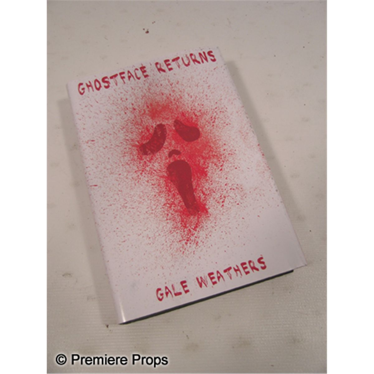 Scre4m Ghostface Returns Book Movie Props