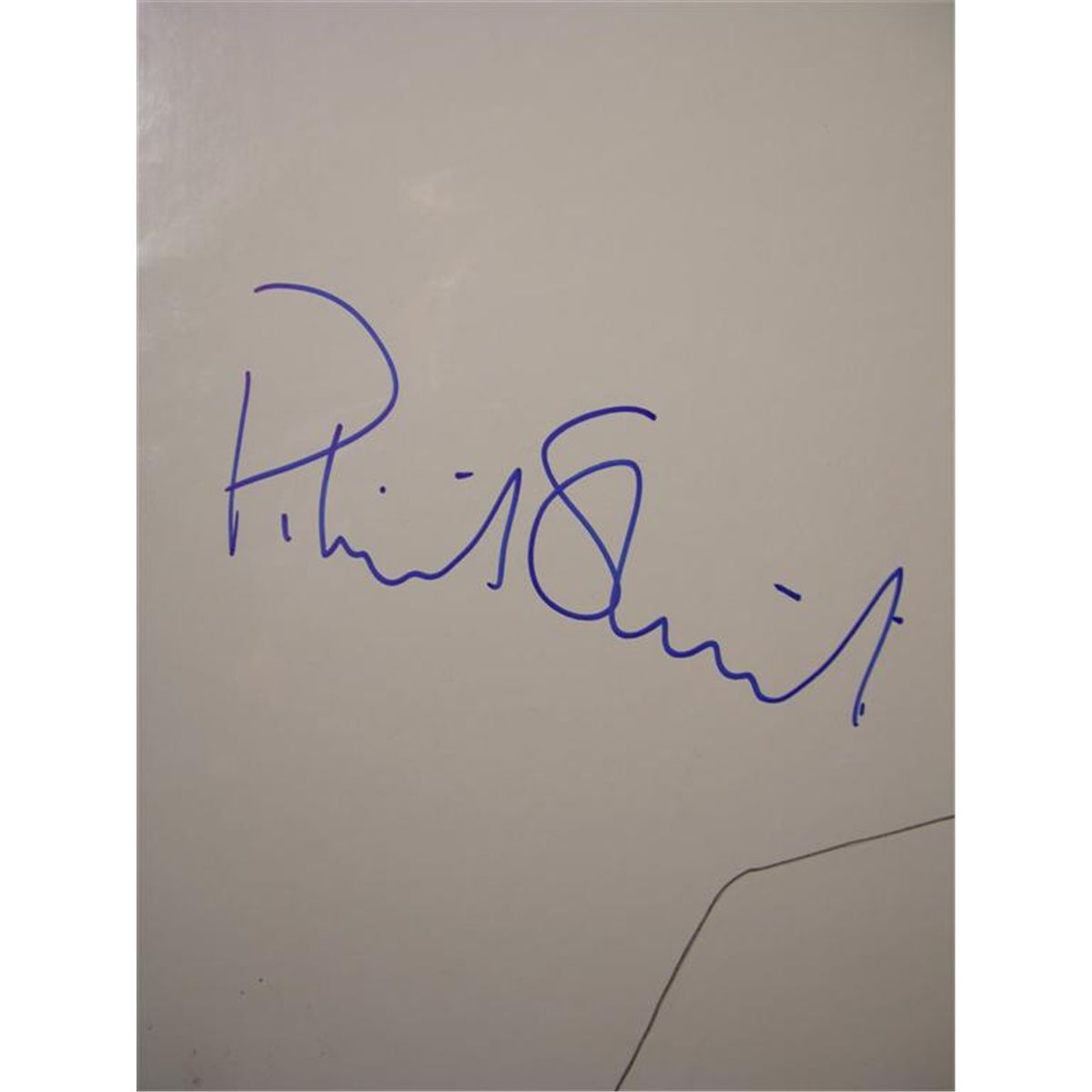 Patrick Stewart Signed Drawing