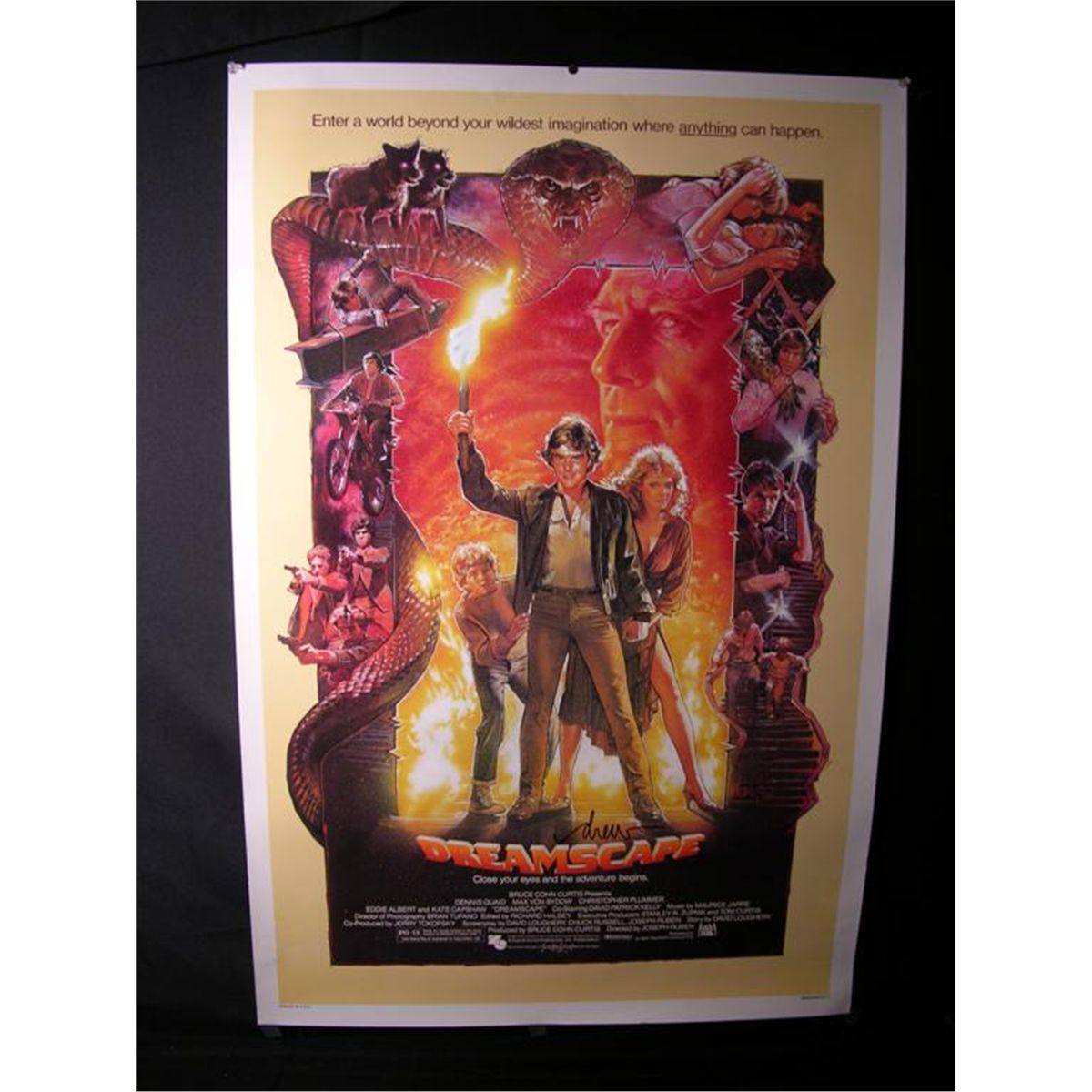 Dreamscape Poster Signed by Drew Struzan