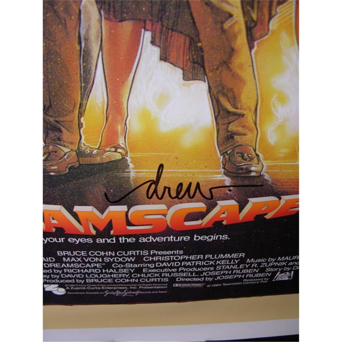 Dreamscape Poster Signed by Drew Struzan