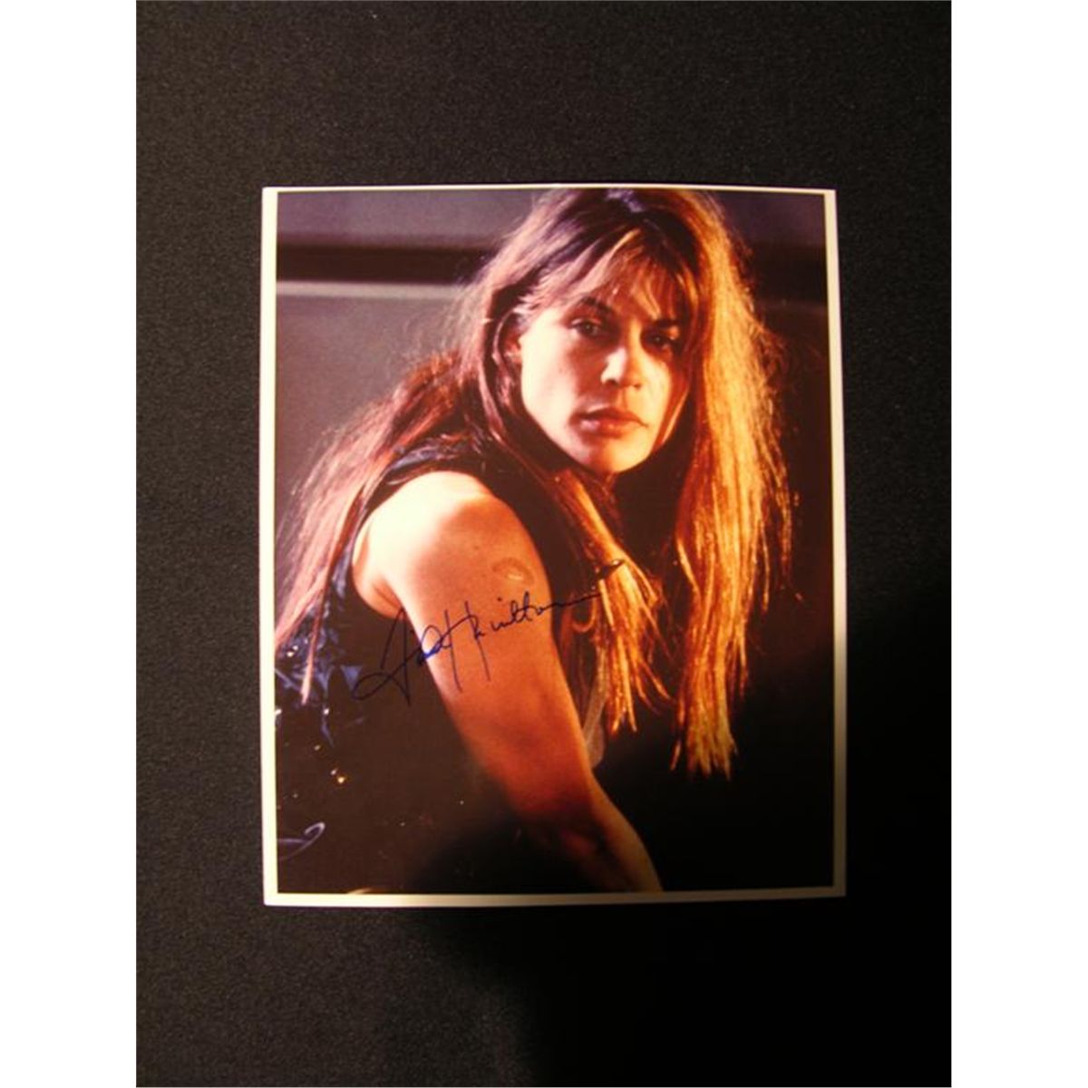 Linda Hamilton Autographed Photo